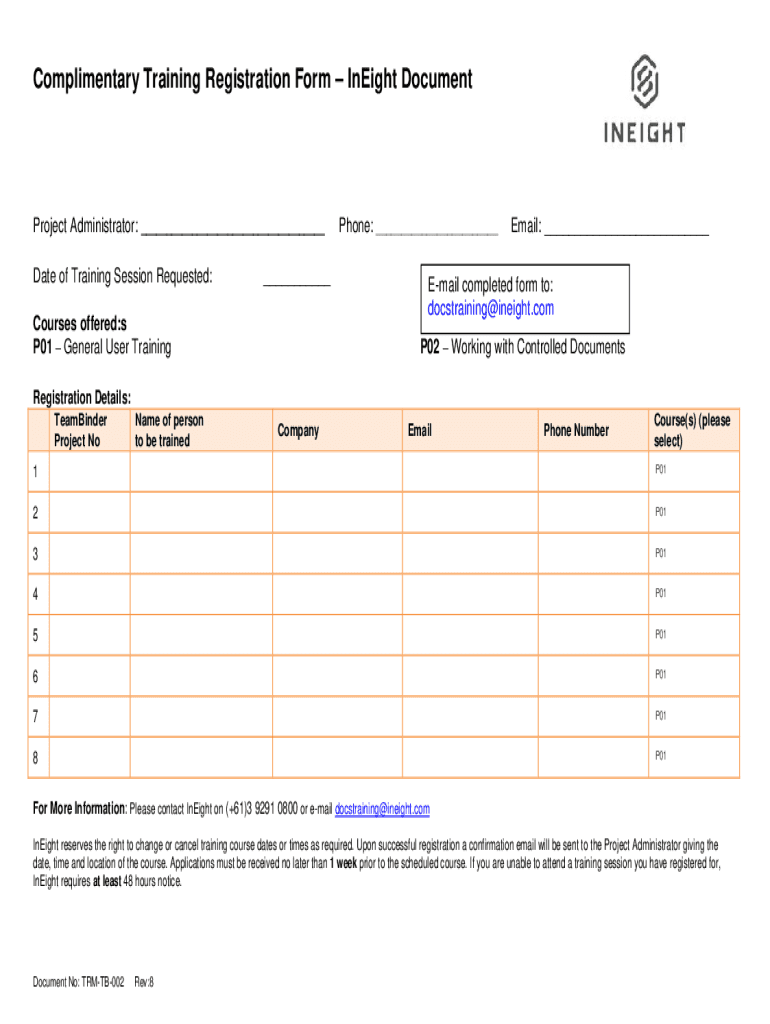 Fillable Online Free Training Sign-in Sheet Template - WordPDFeForms ...