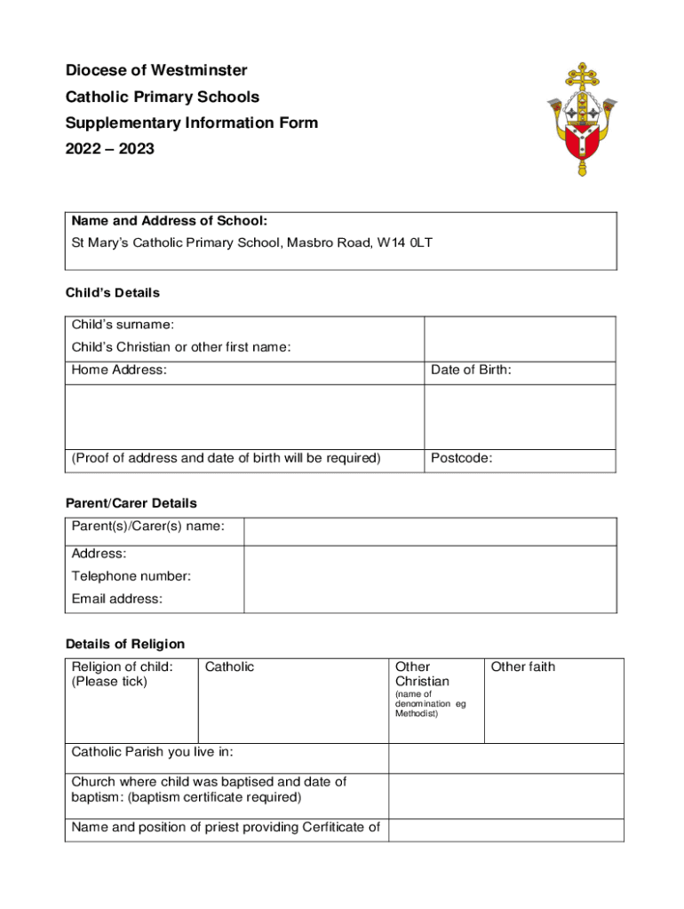 Fillable Online Supplementary-Information-Form.pdf Fax Email Print ...