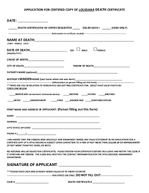 Fillable Online handypdf.com cat death-certificate-form2022 Death ...