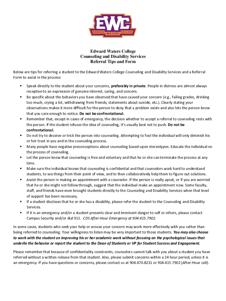 Fillable Online online.ewc.edupluginfile68Edward Waters College ...