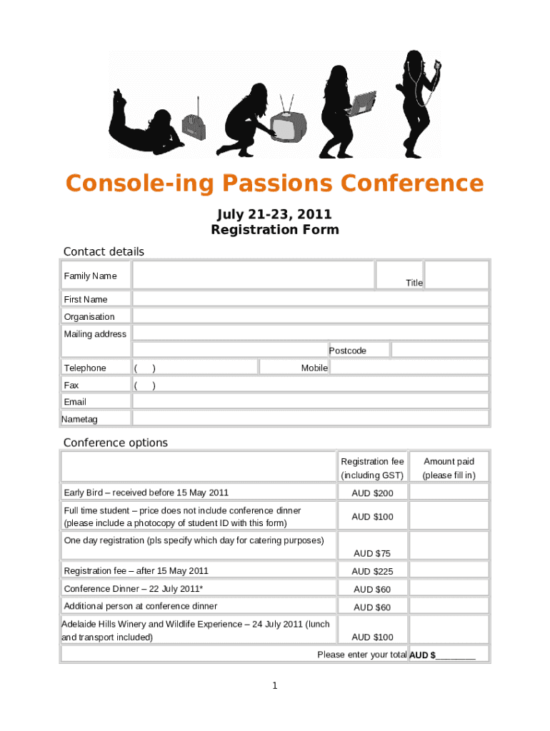 Conference Registration Template123 BuilderConference Registration Template123 BuilderFREE 21 