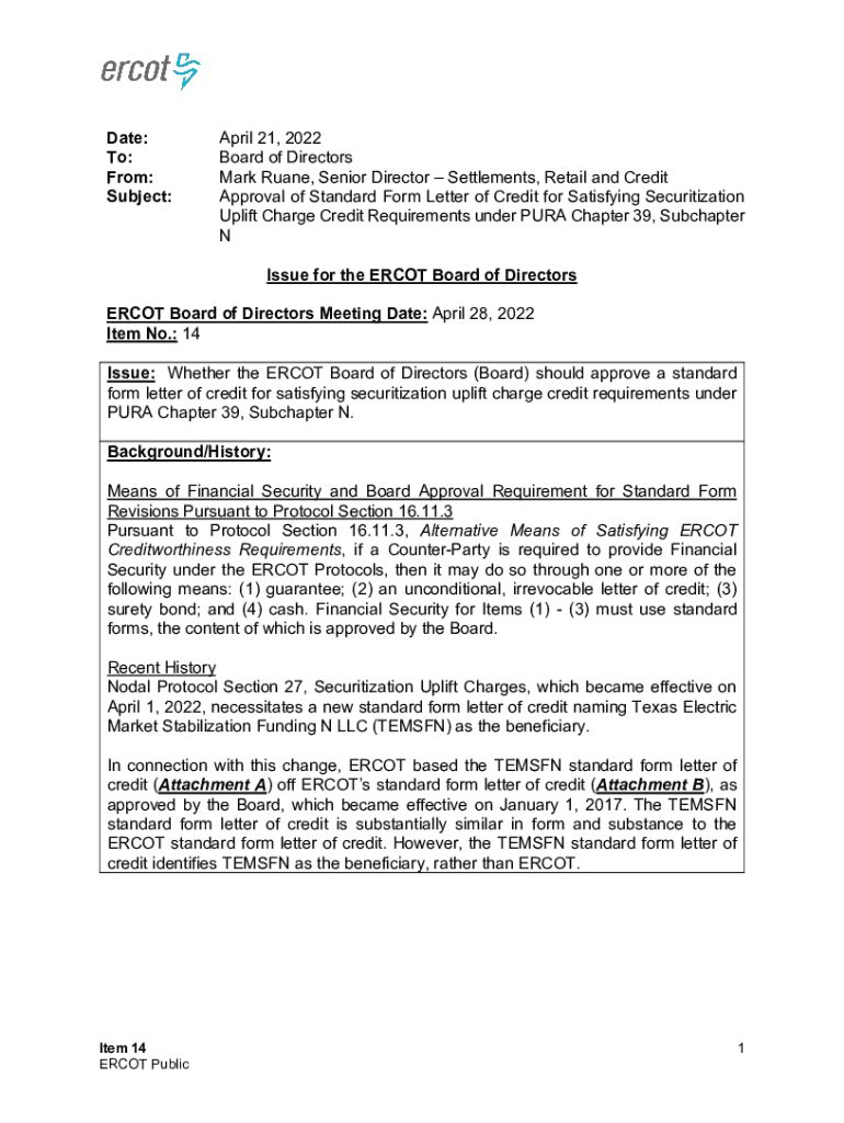 Fillable Online www.ercot.com files docsERCOT Protocols - Electric ...