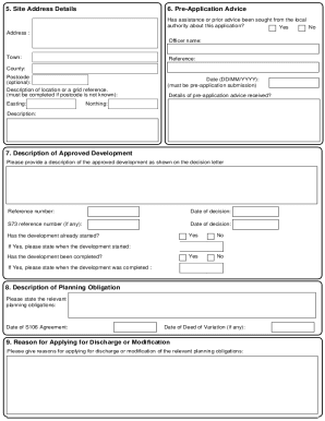 Fillable Online Application to Modify or Discharge a Section 106 ...