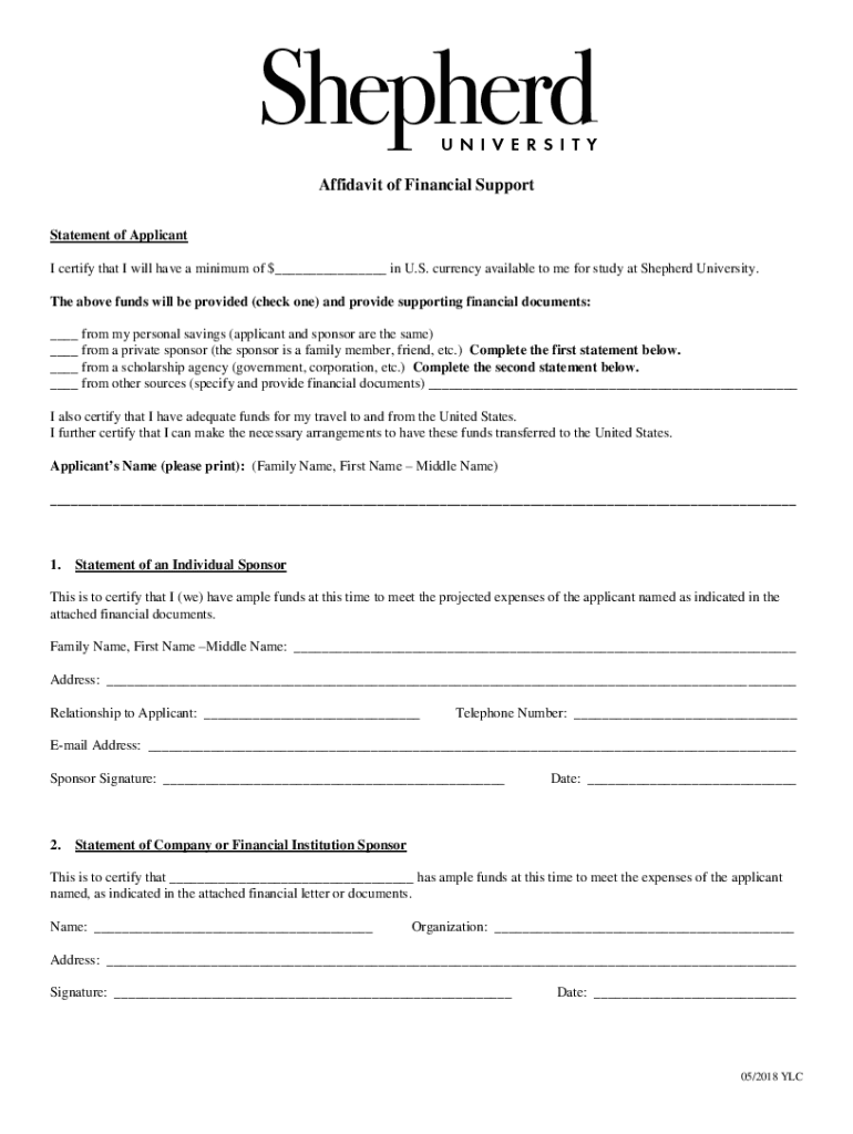 Fillable Online Affidavit of Support USCISAffidavit of Support ...