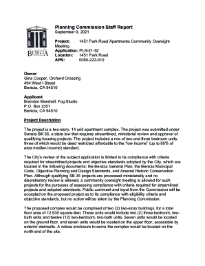 Fillable Online Design Review Commission Staff Report Fax Email Print ...