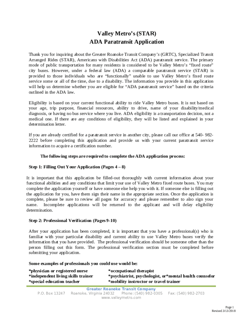 www.valleymetro.orgsitesdefaultValley Metro ADA Paratransit application ...