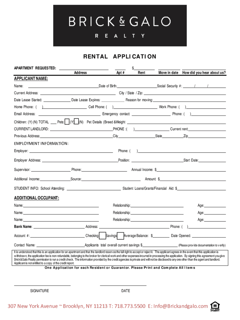 Fillable Online The Apartment Application Process: What to ExpectApartmentGuide.com Fax Email ...