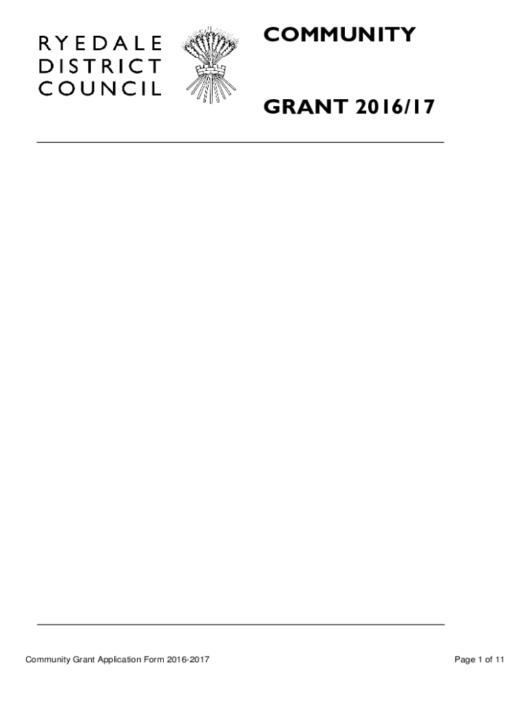 Fillable Online Common Grant Application Form/Common Grant Report ...