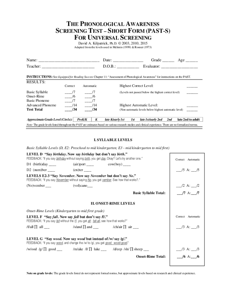 Fillable Online www.uslegalforms.comform-library510860Phonological ...