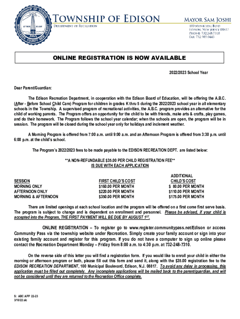 Fillable Online ABC Application Fax Email Print - pdfFiller