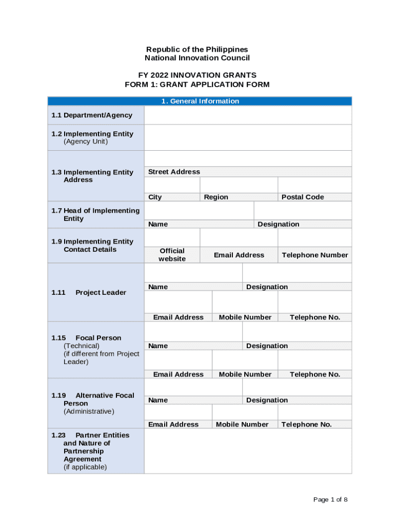 neda.gov.phfy2022innovationgrantsCall for Proposals: FY2022 Innovation ...