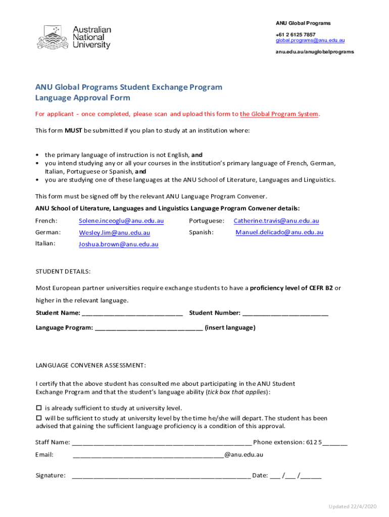 Fillable Online services.anu.edu.auinformation-technologyInformation ...