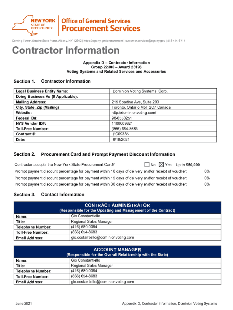 Fillable Online Contact the Business Services CenterBusiness ServicesContact - New York State ...