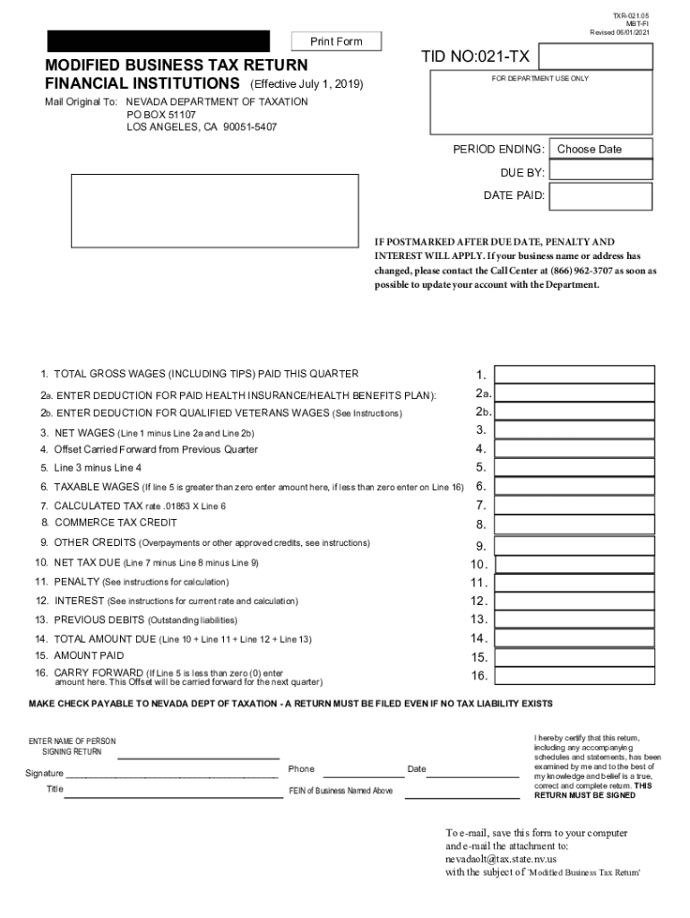 Fillable Online Visio- modified business tax FI13.vsd Fax Email Print ...