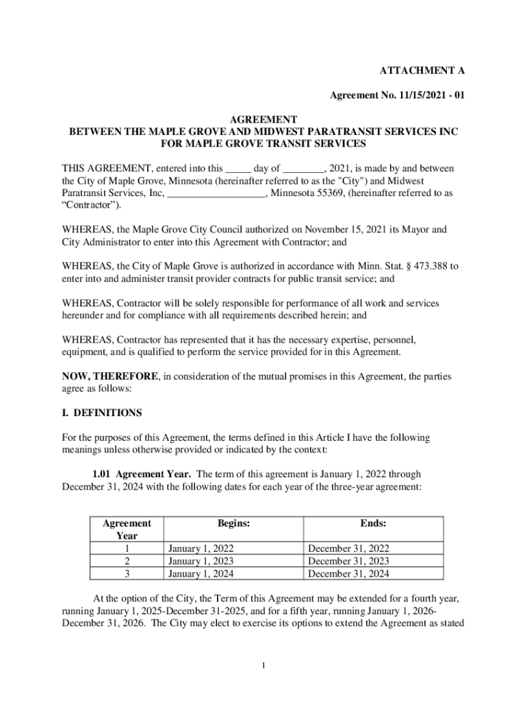 Fillable Online nwsccc-maplegrove.granicus.comMetaViewerATTACHMENT A LICENSE AGREEMENT BETWEEN ...