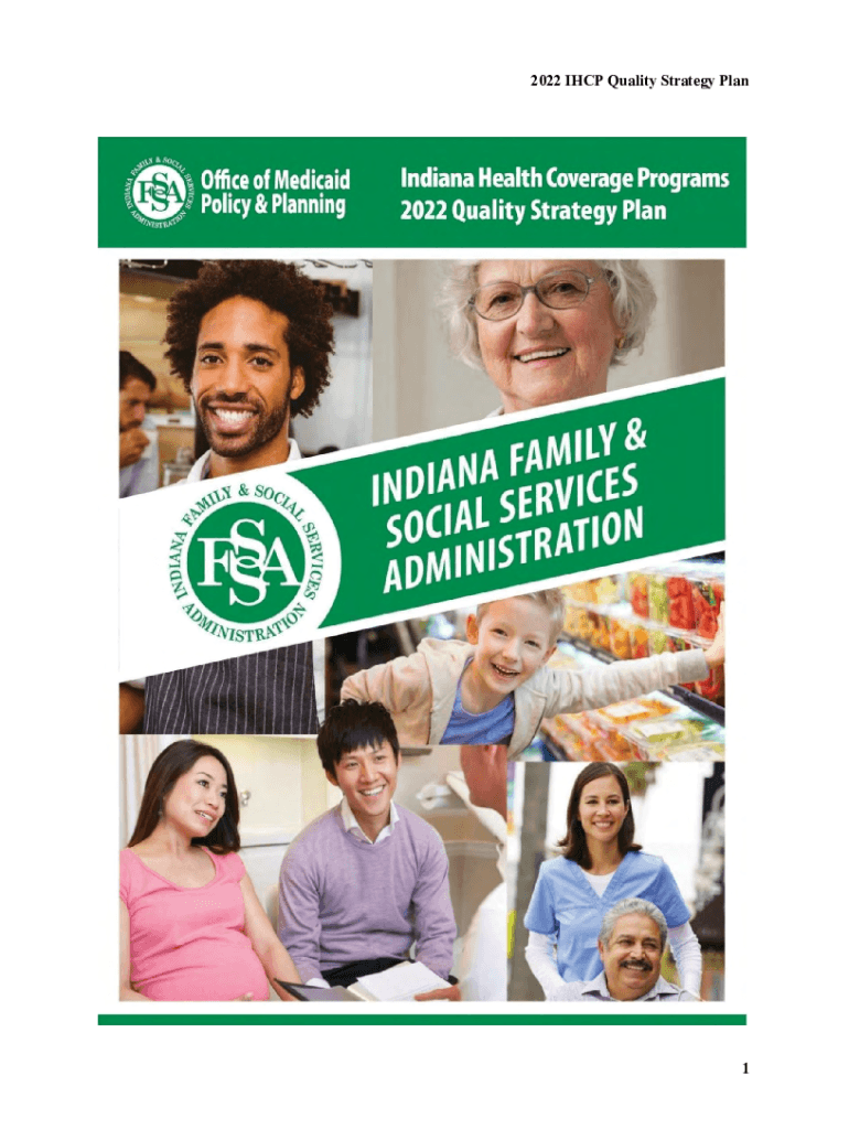 Fillable Online 2022 IHCP Quality Strategy Plan. 2022 Indiana Health ...
