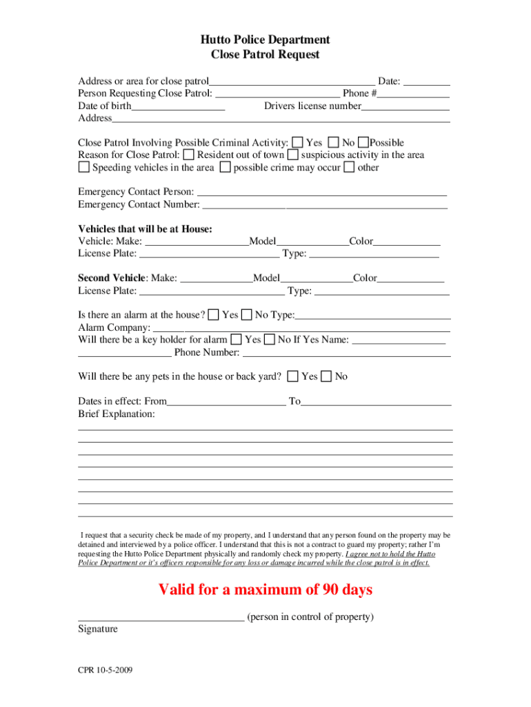 Fillable Online www.whereorg.comhutto-police-department-16953395Hutto ...