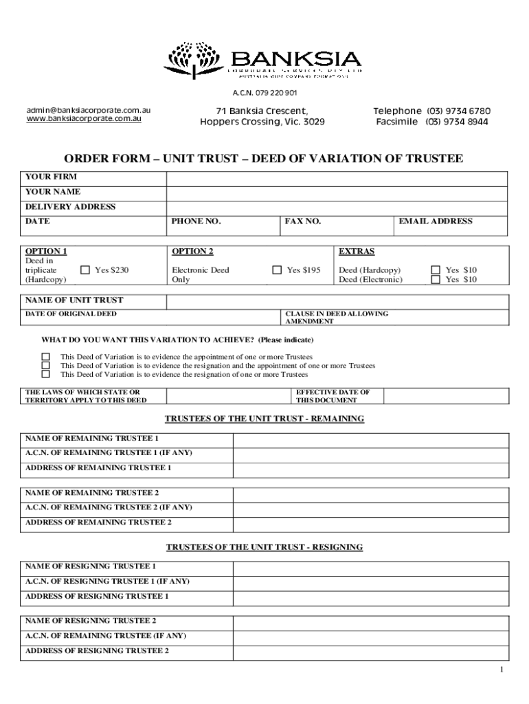Fillable Online www.pdffiller.com555998495--Unit-Trust-DeedFillable Online Unit-Trust-Deed ...