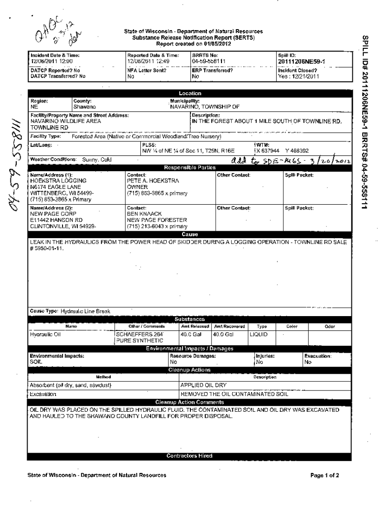 Fillable Online dnr wi c.n c.o c.n c.o c.n c.n Fax Email Print - pdfFiller