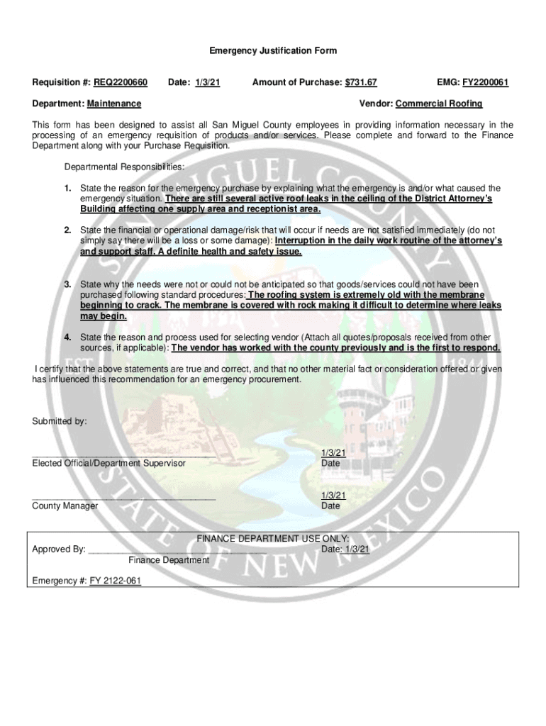 Fillable Online San Miguel County Evacuation Update 3 p.m May 25 ...