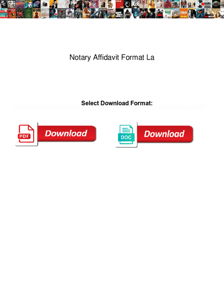 Fillable Online Notaries Depositions and Affidavits - The BasicsSample ...