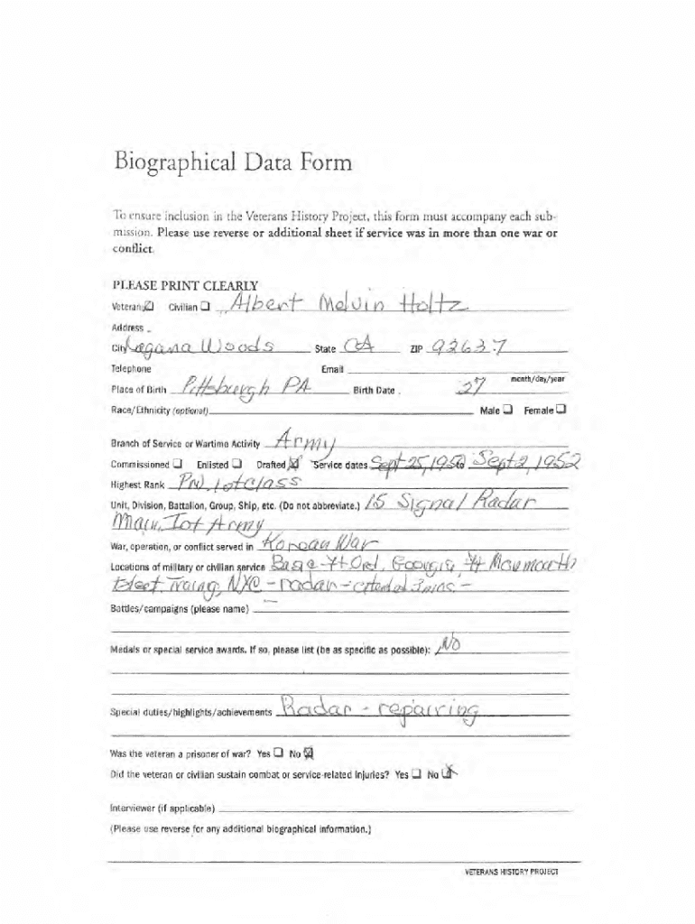 Fillable Online 26 Printable Simple Biodata Form Templates - Fillable ...