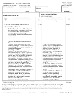 Fillable Online info.ncdhhs.gov dhsr facilitiesNC DHSR NHLCS: Statement ...