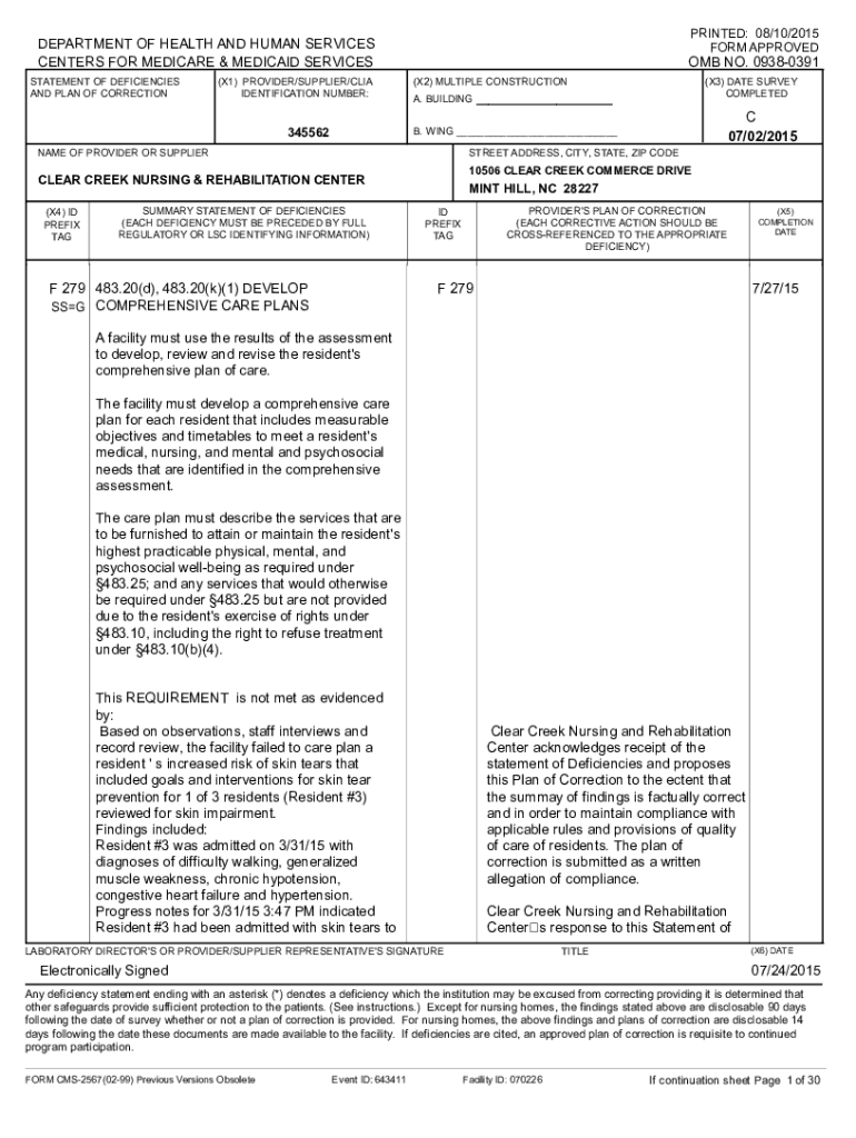 Fillable Online PRINTED: 08/20/2015 DEPARTMENT OF HEALTH AND HUMAN ...