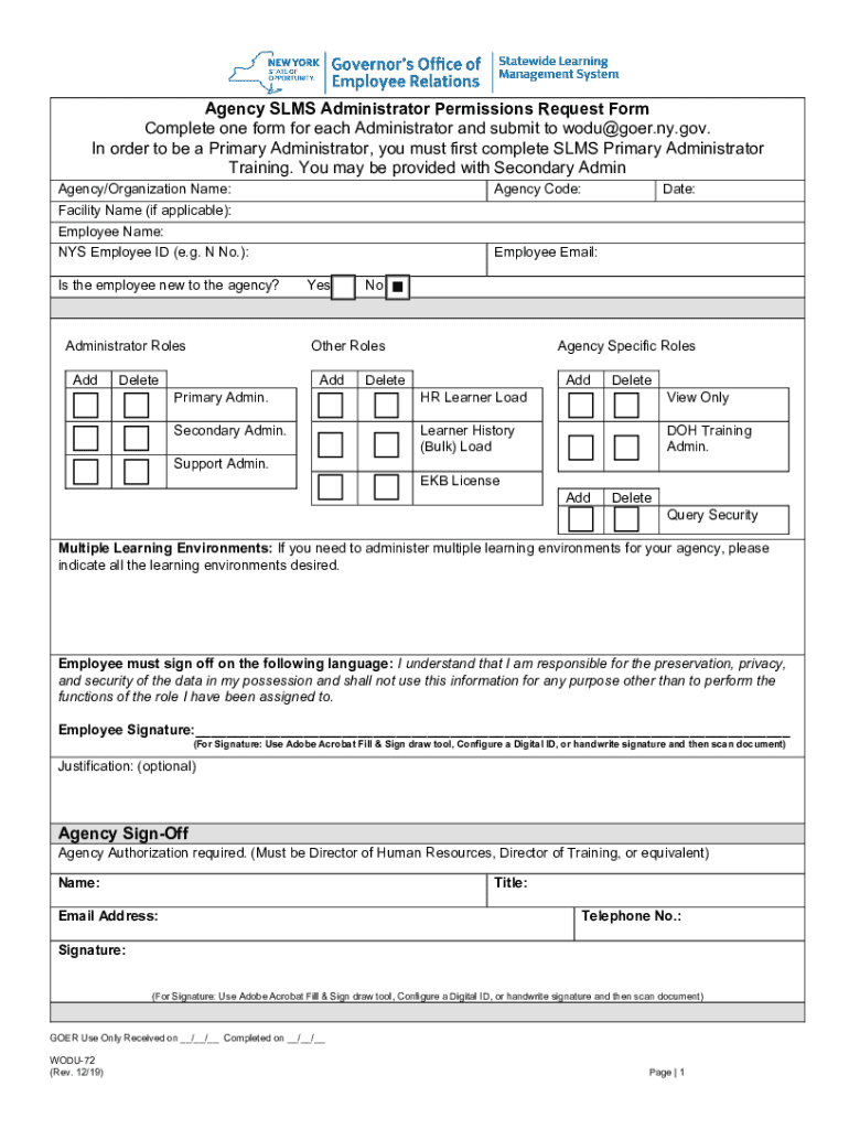 Fillable Online nyslearn-qa.ny.govdocumentsSLMSAdministratorAgency SLMS ...