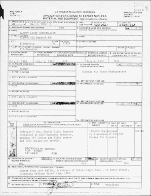 Fillable Online www.nrc.govdoc-collectionsformsNRC Form 7 - Application ...