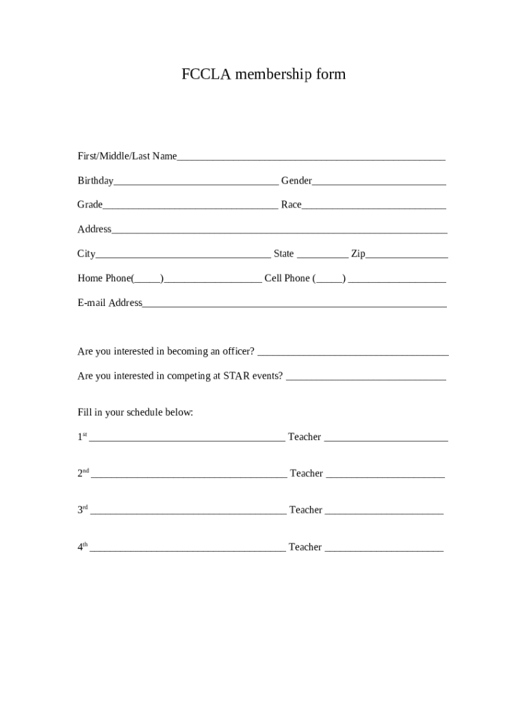 Chapter AffiliationFCCLAChapter AffiliationFCCLACA FCCLA :: s and ...