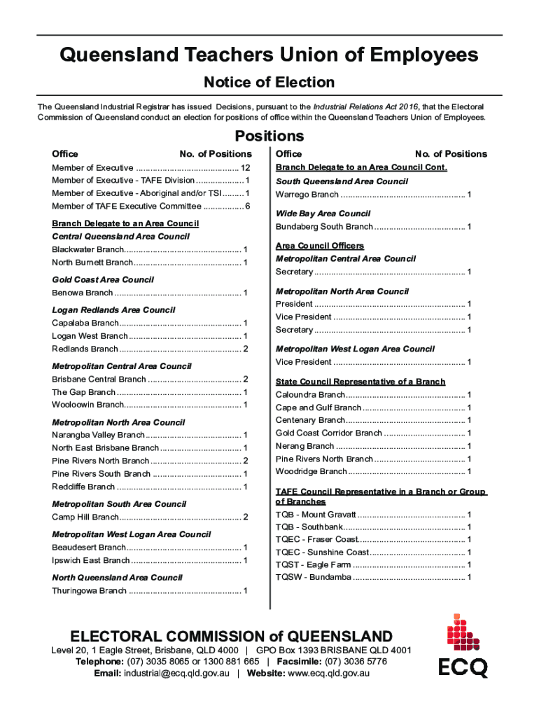 Fillable Online www.qtu.asn.auapplicationfilesQueensland Teachers Union ...