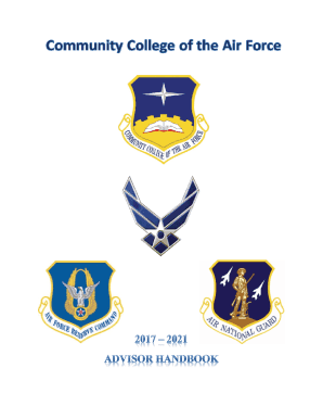 Fillable Online Community College of the Air ForceCommunity College of ...