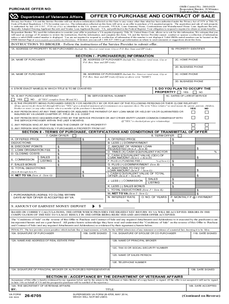 Fillable Online www.reginfo.govpublicdoOMB Control No. 2900-0021 Expiration Date: XX/XX/XXXX ...