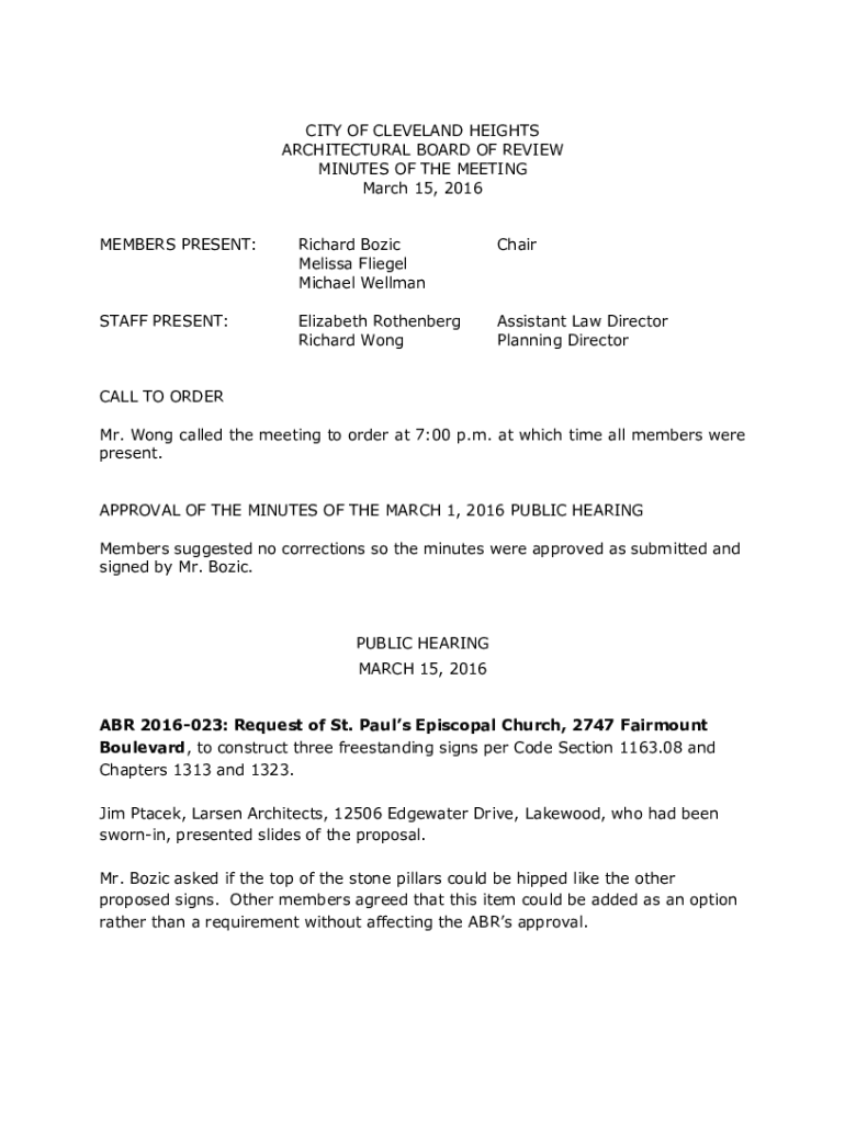 Fillable Online www.clevelandheights.gov DocumentCenter ViewCLEVELAND ...
