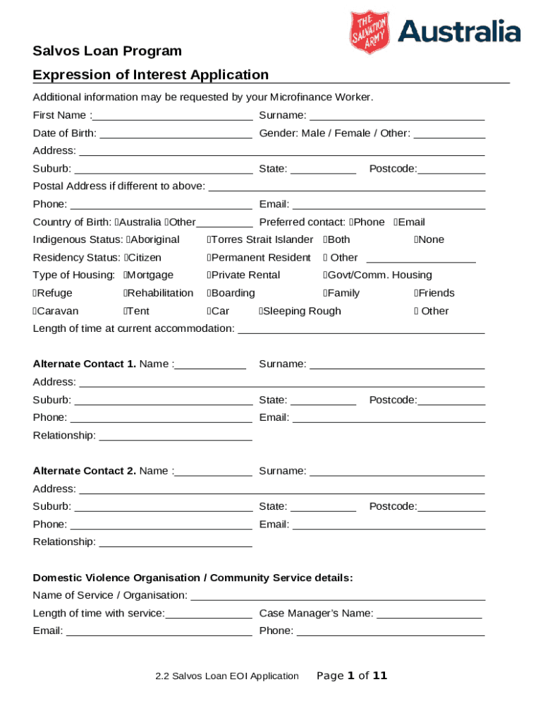 north.gc.caDAMDAM-CANNOR-CANNOR2022-2023 EXPRESSION OF INTEREST APPLICATION Doc Template | pdfFiller