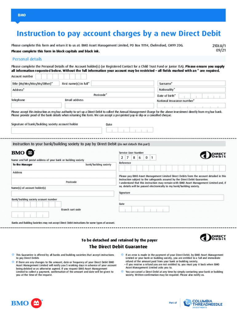 Fillable Online www.bmogam.comWelcome to BMO Global Asset Management ...