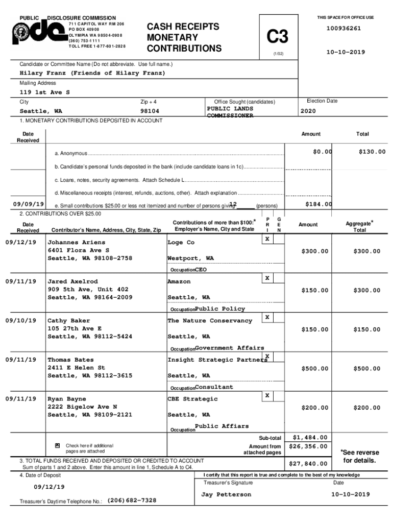 Fillable Online web pdc wa PDF Personal Financial Affairs Statement ...