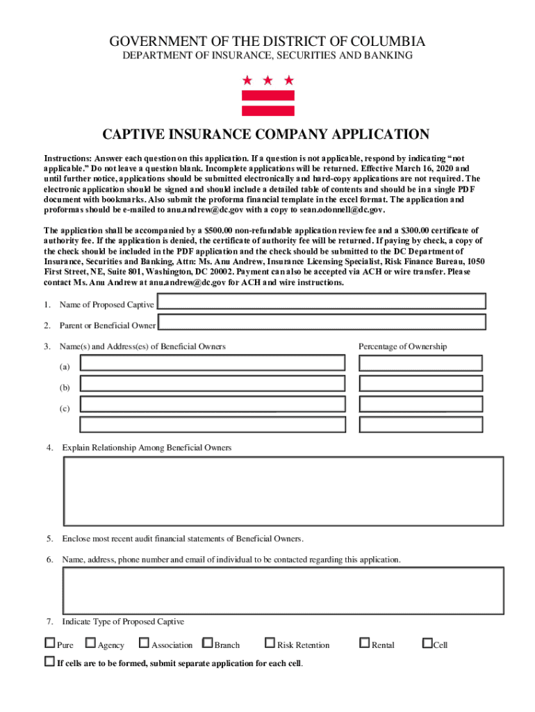 Fillable Online disb dc disb.dc.govpageapplication-initial ...