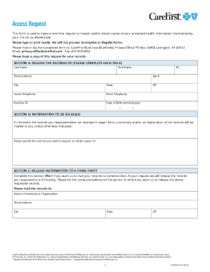 Fillable Online FREE 15+ Access Request Form Templates in PDFMS ...