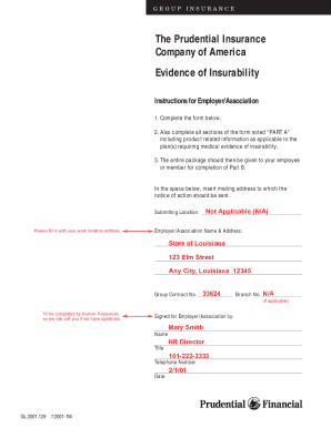 Fillable Online info groupbenefits Group Insurance Employee Forms ...