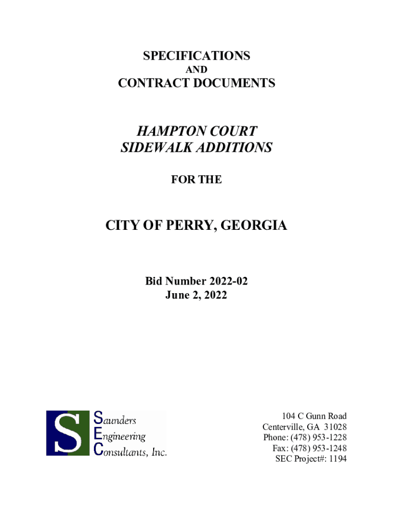Fillable Online ssl.doas.state.ga.usPRSappbid-documentsADVERTISEMENT OF BIDS WINGFIELD WAY ...