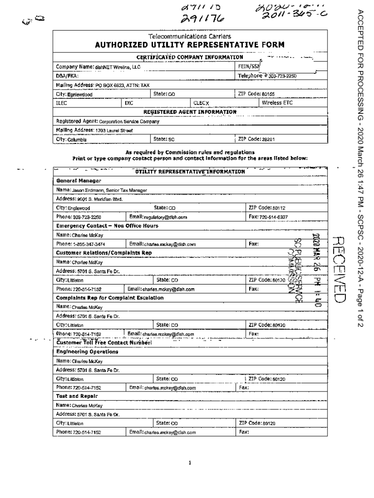 Fillable Online dms psc sc dms.psc.sc.govAttachmentsMatterCarriers ...