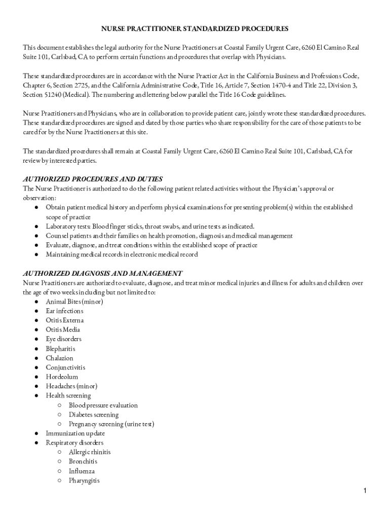 Fillable Online APRN Practice notes.docx - TITLE The Nurse Practice Act ...