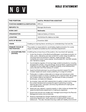 Fillable Online www.pdffiller.com477967035--ROLE-STATEMENT-proFillable ...