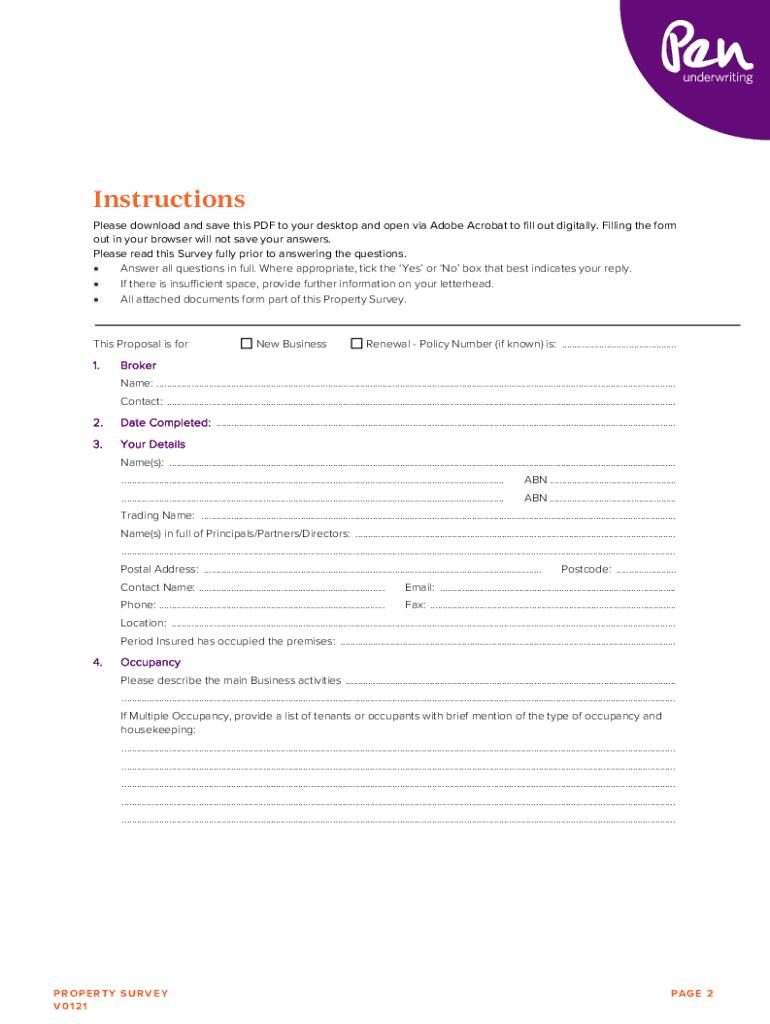Fillable Online 10+ Property Survey Examples - PDFExamples10+ Property ...