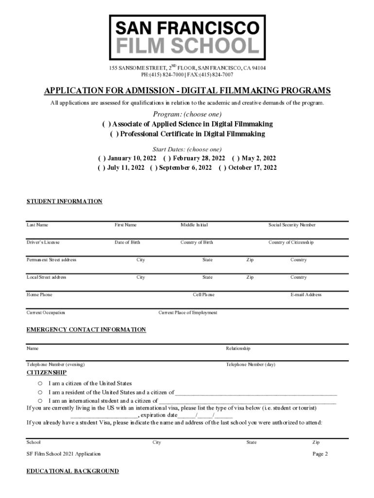 Fillable Online AAS and PC Application Form 2022-2023 Fax Email Print ...