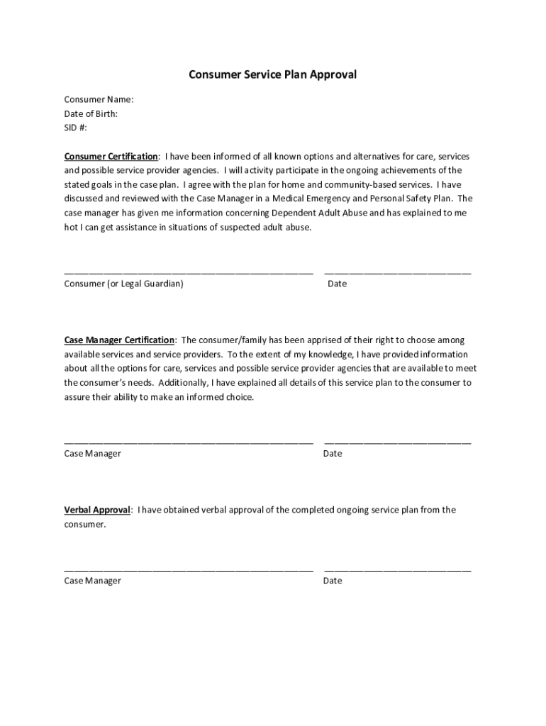 Fillable Online Care Plan Signature page.docx Fax Email Print - pdfFiller