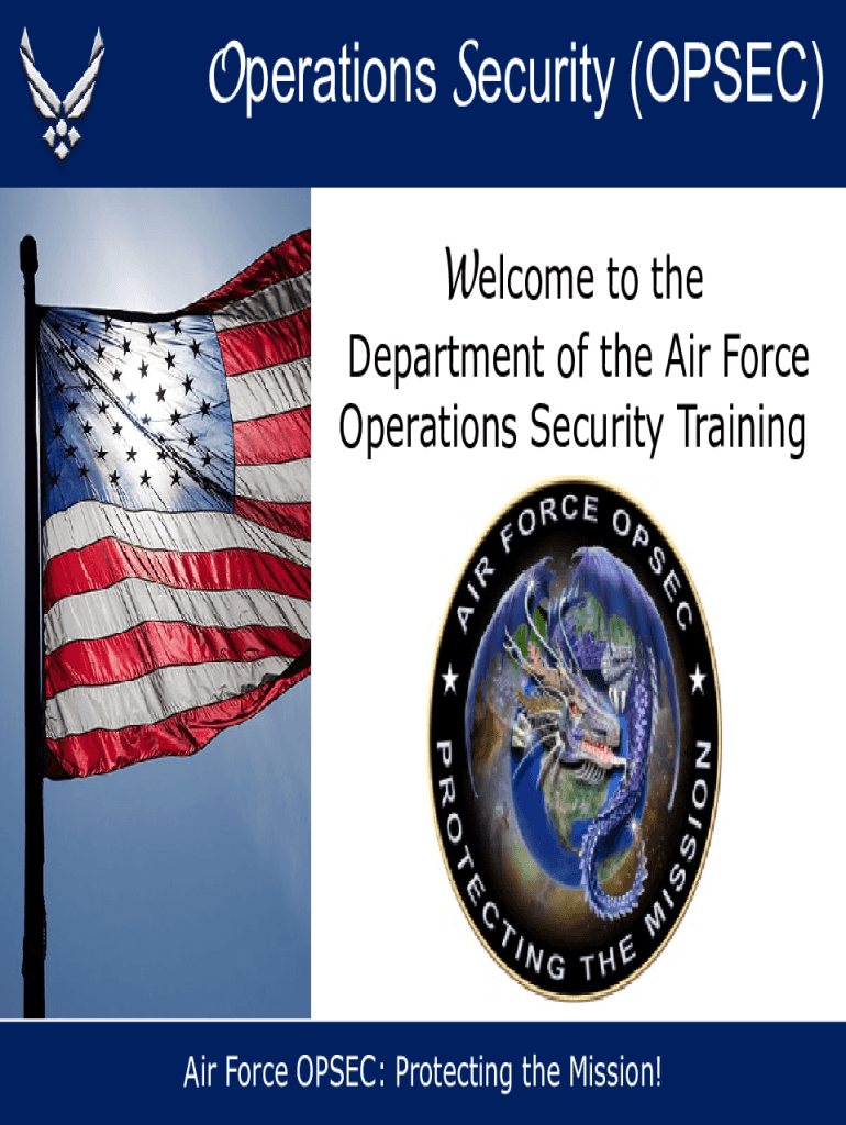 Fillable Online Operations Security (OPSEC) - 172nd Airlift ...