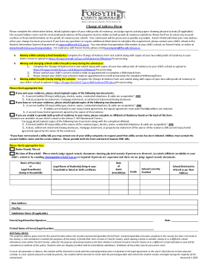 Fillable Online FORSYTH COUNTY SCHOOL SYSTEM Fax Email Print - pdfFiller
